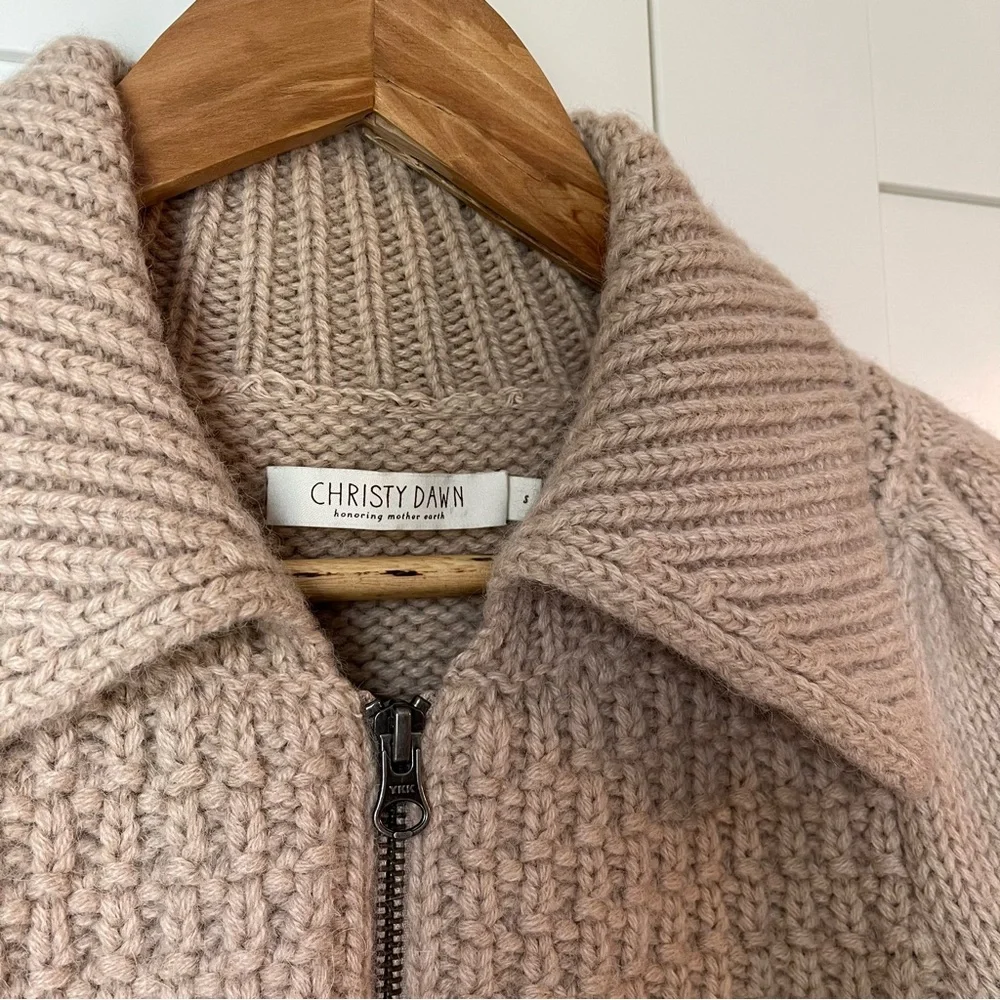 Christy Dawn | Jackets & Coats | Christy Dawn Dylan Natural 0 Alpaca ...